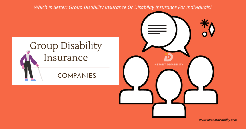 Group Disability Insurance Or Disability Insurance For Individuals?